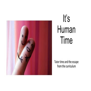 It’s human time | PPTX
