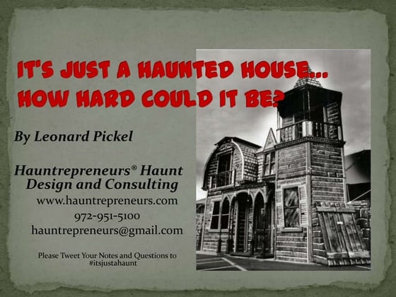 Haunted house | PPT