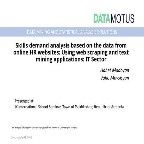 IT Skills Analysis | PDF