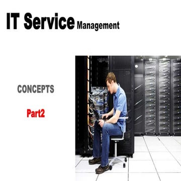 ITSM concepts-part 2 | PPT
