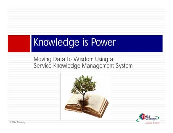 Knowledge is power | PPT