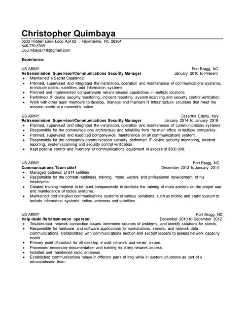 Updated Resume | PDF