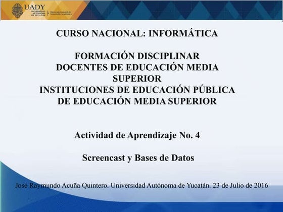 Tabla comparativa entre bases de datos sql y nosql | PPT