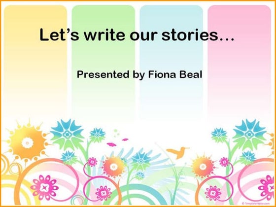 Grade 3 English: Writing a Simple/ Short Story Personal Narrative (Pre ...
