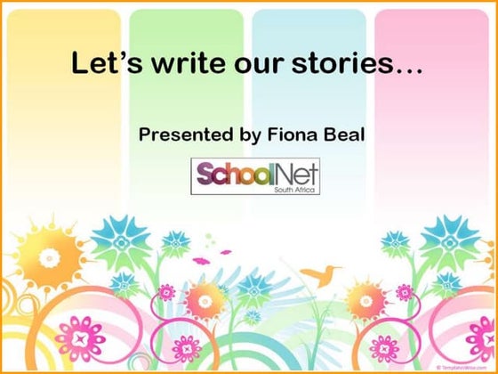 Grade 3 English: Writing a Simple/ Short Story Personal Narrative (Pre ...