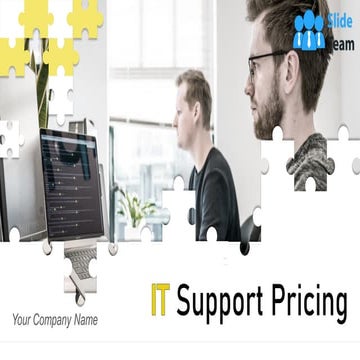 IT Support Pricing PowerPoint Presentation Slides | PPT