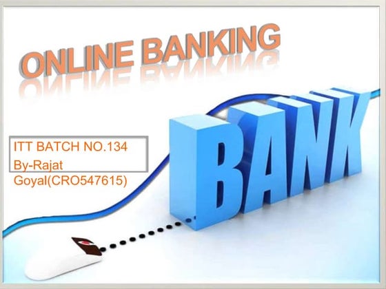 online banking | PDF | Business Banking & Finance | Business