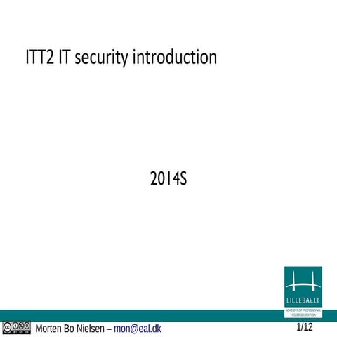 Itt2 its introduction | ODP