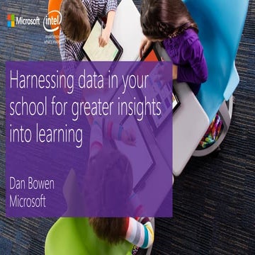 Next Level Learning IT Track - Harnessing the Data in your School | PPT