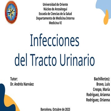 Infección del Tracto Urinario en medicina | PPTX