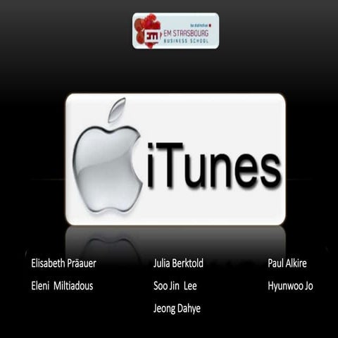 iTunes' Strategic Innovation | PPT