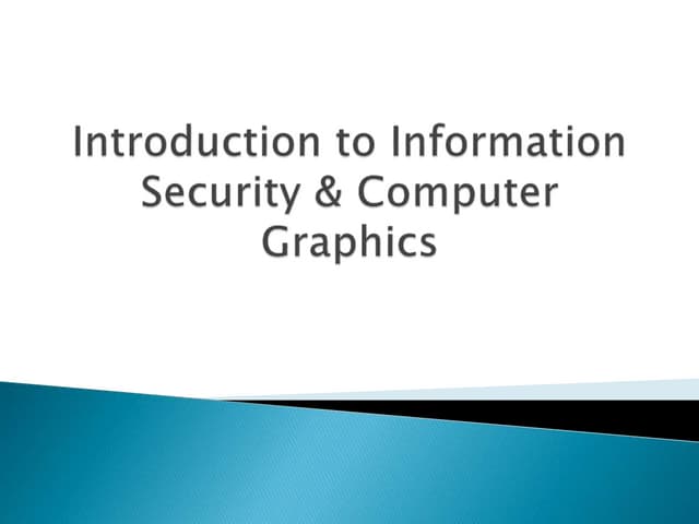 Cia security model | PPTX