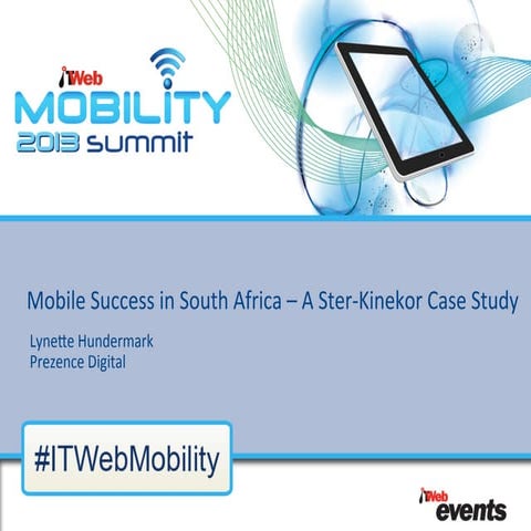 ITWeb Mobility summit | PDF
