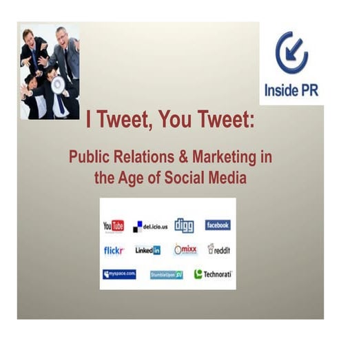I Tweet You Tweet Presentation | PPT