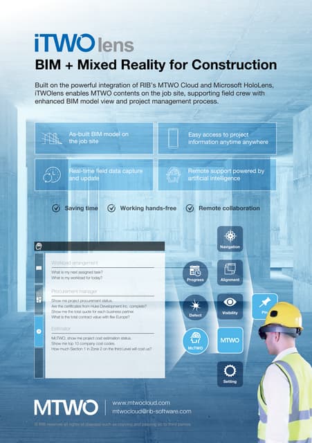 MTWO Complete Construction Cloud for Contractors | PPT