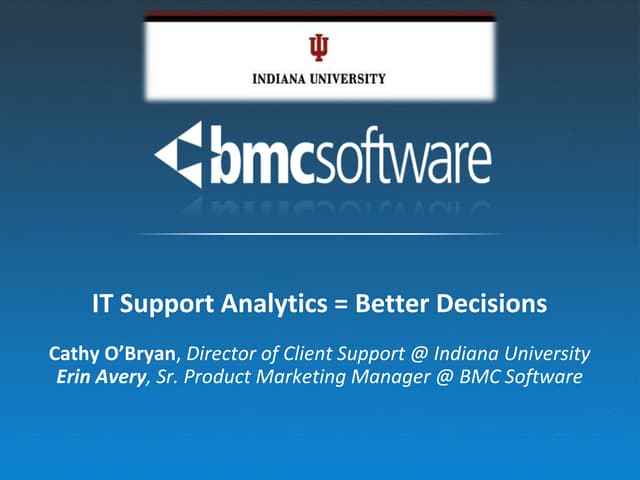 Bmc itsm