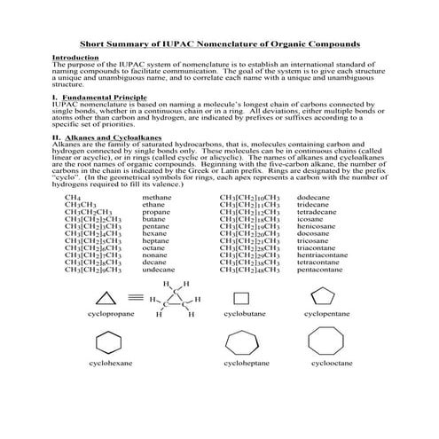 Iupac nomenclature | PPT
