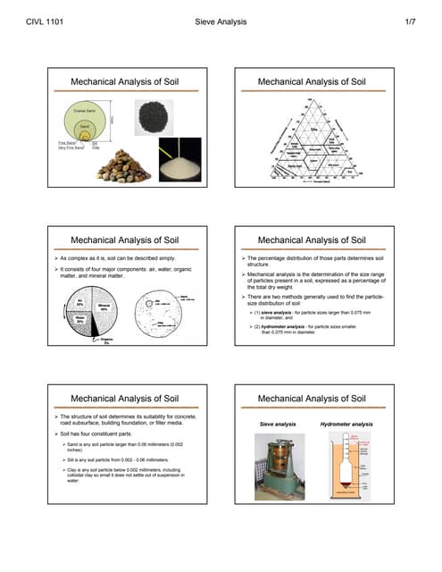 Sieve Analysis of Fine & Coarse Aggregate | Jameel Academy | PDF