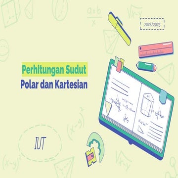 POLAR DAN KARTESIAN UNTUK PEMBEKALAN SEBELUM PRAKTIK SURVEYING | PDF