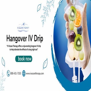 Hangover IV Drip ! IV Ocean Therapy | PPT