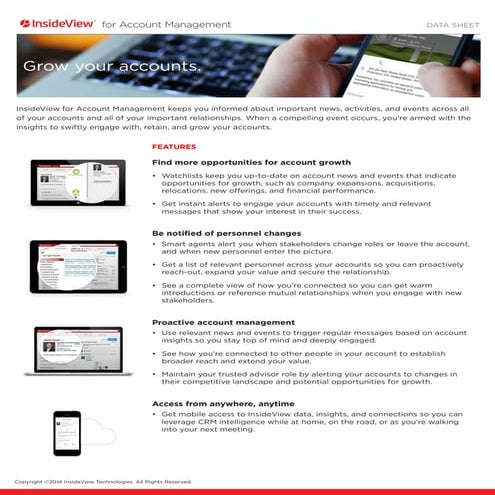 InsideView Account Management | PDF