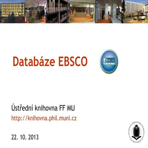 Průvodce databází EBSCO | PPT
