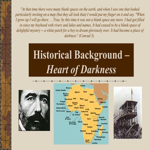 Iv heart of darkness | PPT