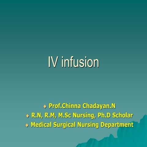 Iv 1 | PPT