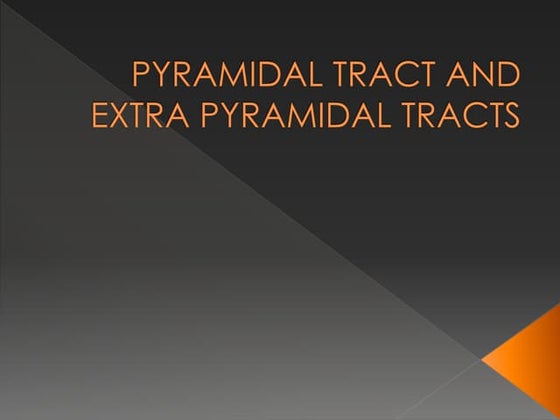 Extrapyramidal system by Dr. Sunita M. Tiwale, Prof in Physiology,D. Y ...