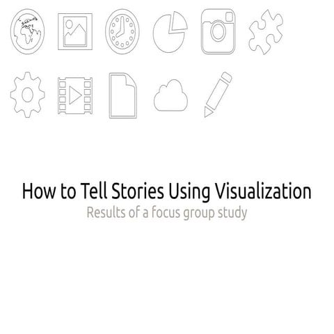iV2014 - How to Tell Stories Using Visualization | PPT