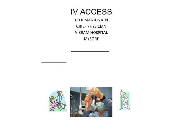 IV CANNULA INSERTION | PPT
