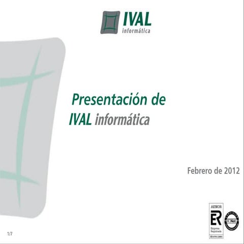 IVAL informática | PDF