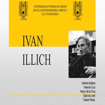 Ivan illich | PPTX