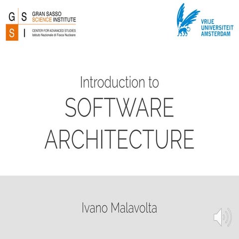 Documenting software architecture
