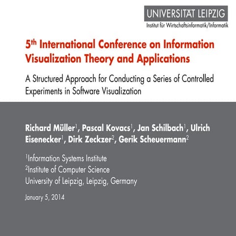 A Structured Approach For Conducting A Series Of Controlled Experiments In Software