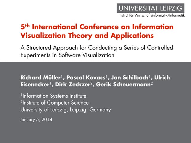 A Structured Approach For Conducting A Series Of Controlled Experiments In Software