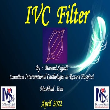 IVC Filter | PDF