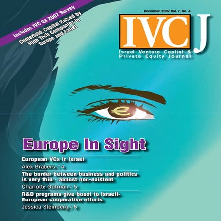 Israel Venture Capital Journal | PDF
