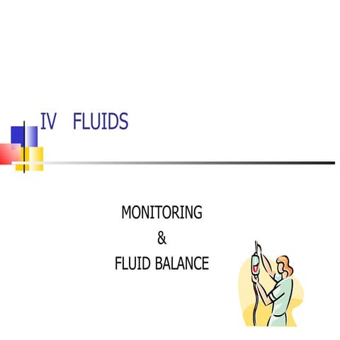 Iv fluids | PPT