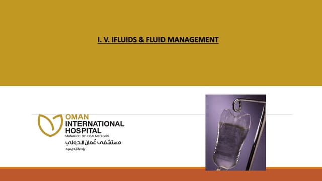 IV FLUIDS, TYPES AND CLASSIFICATION pptx | PPTX