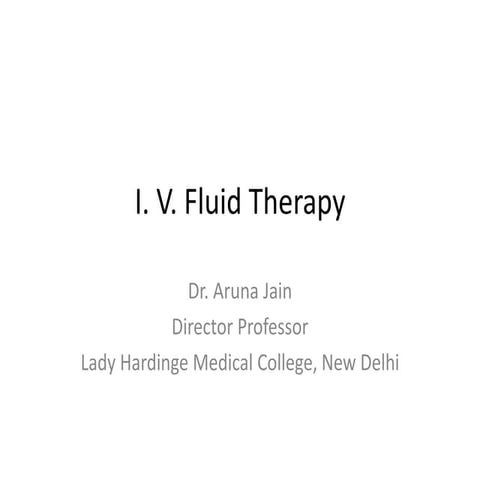iv fluids PGA UCMS 2017, IV fluid mgmt intraop | PPT
