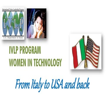 IVLP Women in Technology | PPT