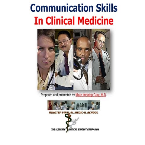 IVMS ICM- Communication Skills in Clinical Medicine | PDF