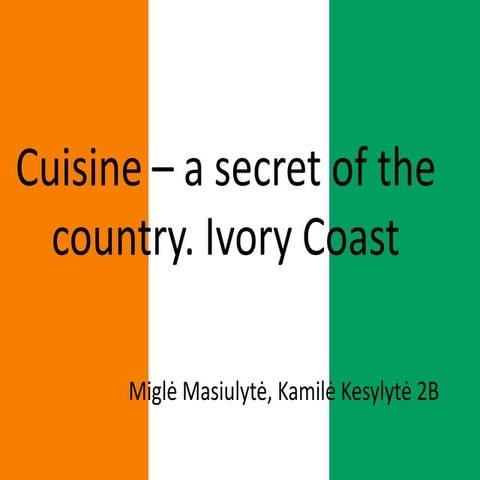 Ivory Coast | PPTX
