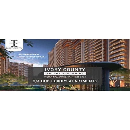 Ivory County Sales Office Sector 115 Noida, Ivory Gold Noida, | PDF