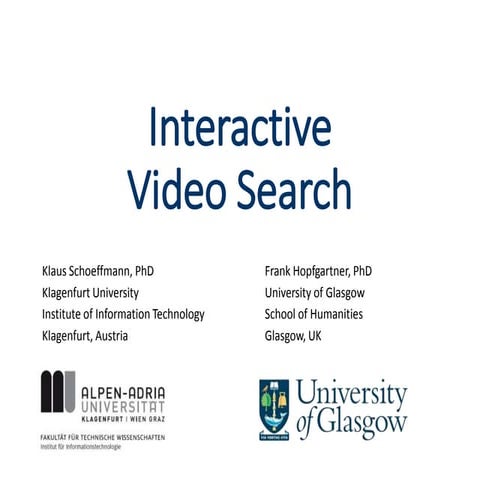 Interactive Video for Teaching and Learning | PPTX