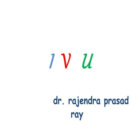 Intravenous urography | PPTX