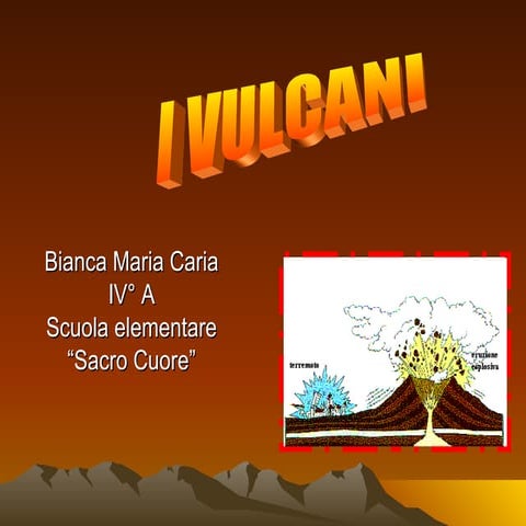 I vulcani | PPT | Geography | Science