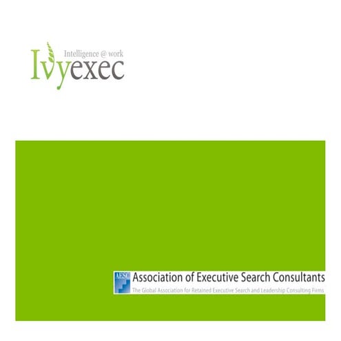 Ivy exec presentation aesc member firms 3.14.12[1] | PDF