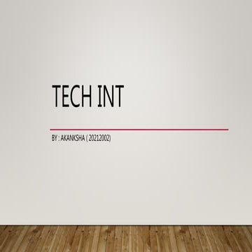 Information Warfare (Technical Intelligence) | PPTX